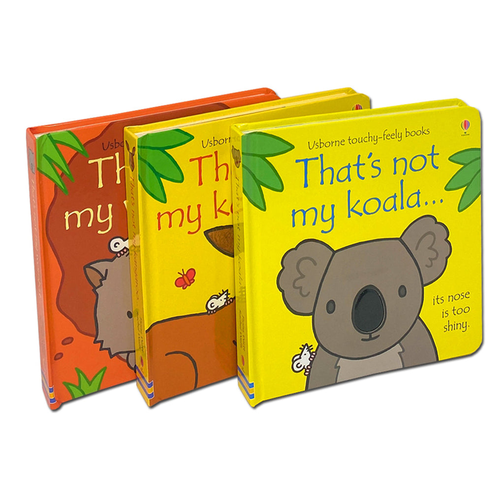 Thats Not My Australian Animals 3 Books Collection Set By Fiona Watt ...