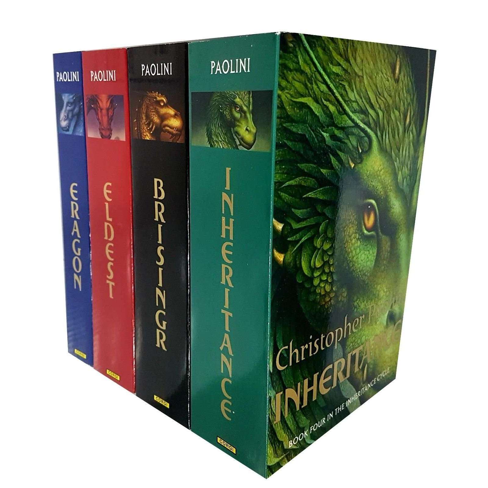 4 Book Inheritance Cycle Series by Christopher Paolini in Paperback ...