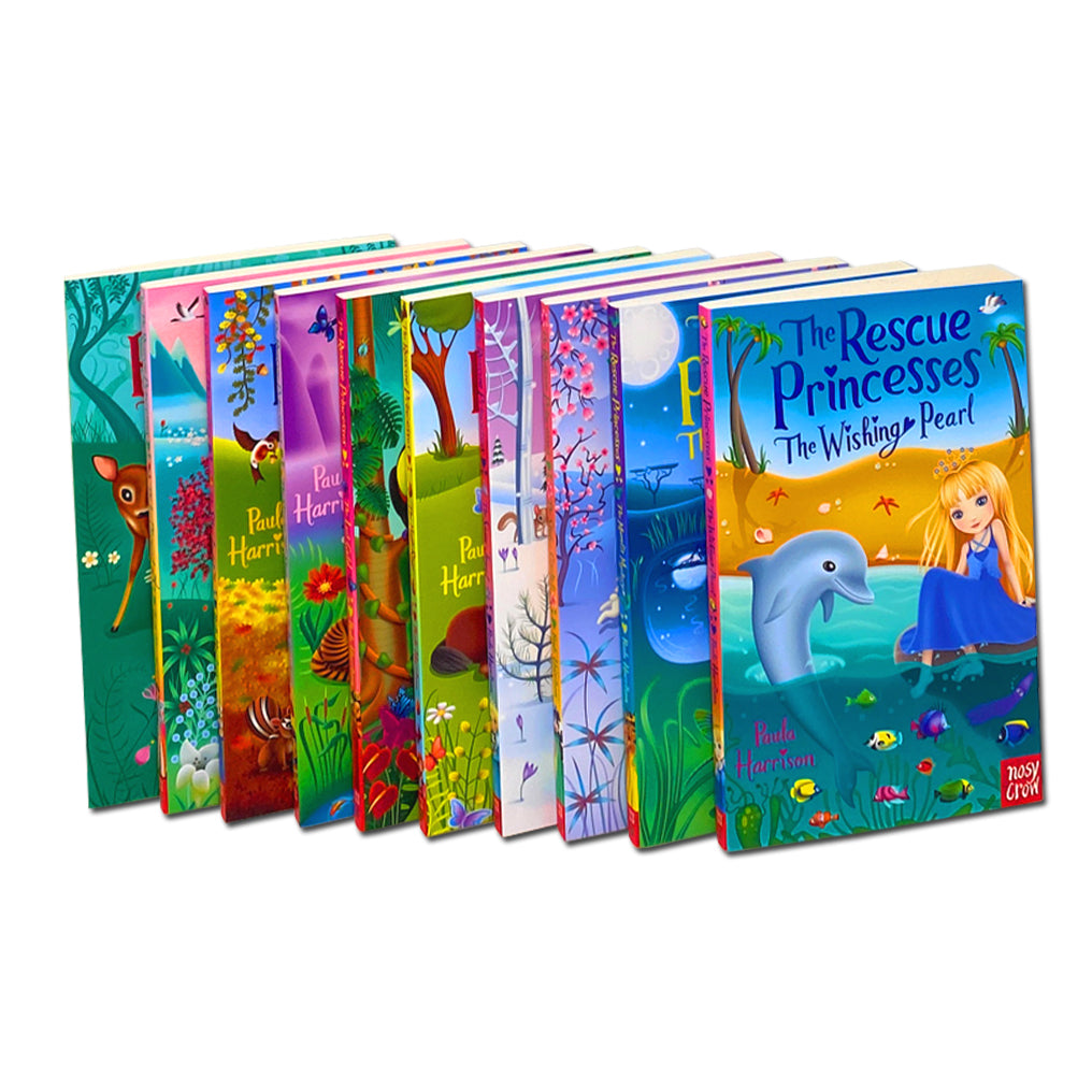 The Rescue Princesses Series Books 1-10 by Paula Harrison – Lowplex Books