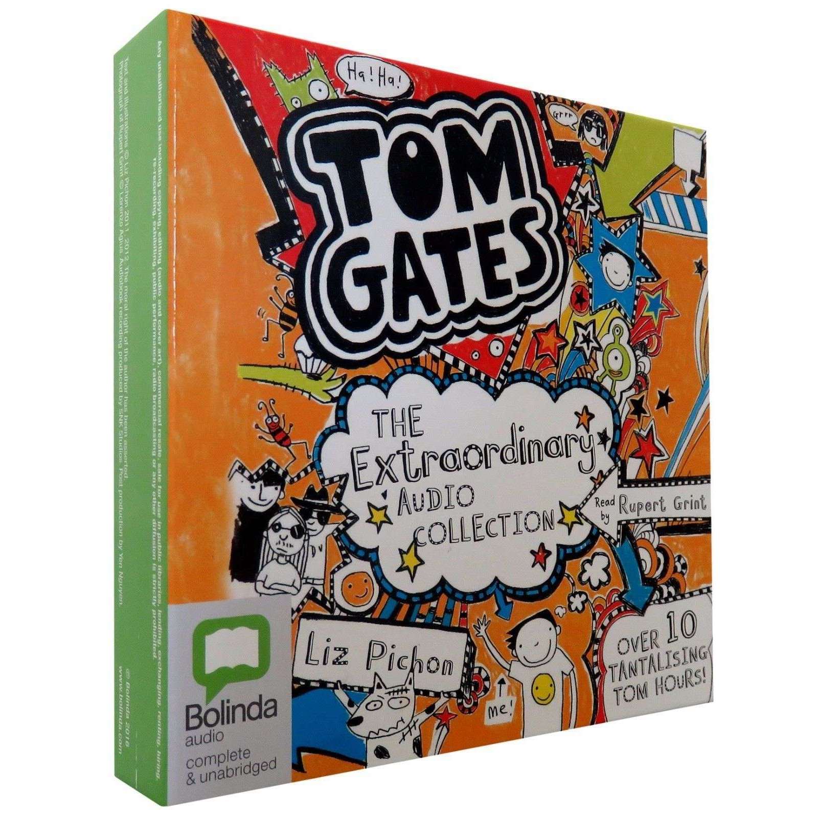 Tom Gates Audio Collection - 10 CDs with 5 Stories for Young Readers ...