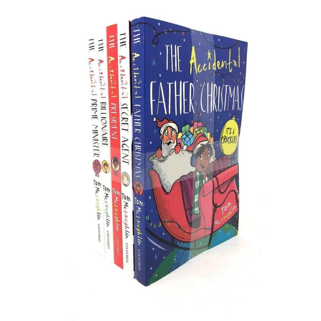 Tom McLaughlin Accidental Series 5 Books Collection Set The Accidental ...