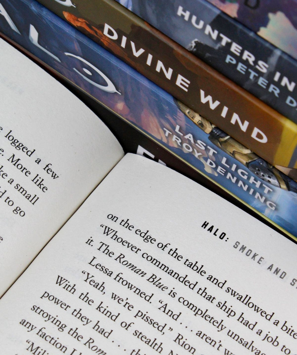 Halo Collection 10 Books Set (Hunters in the Dark, Last Light, New Blo ...