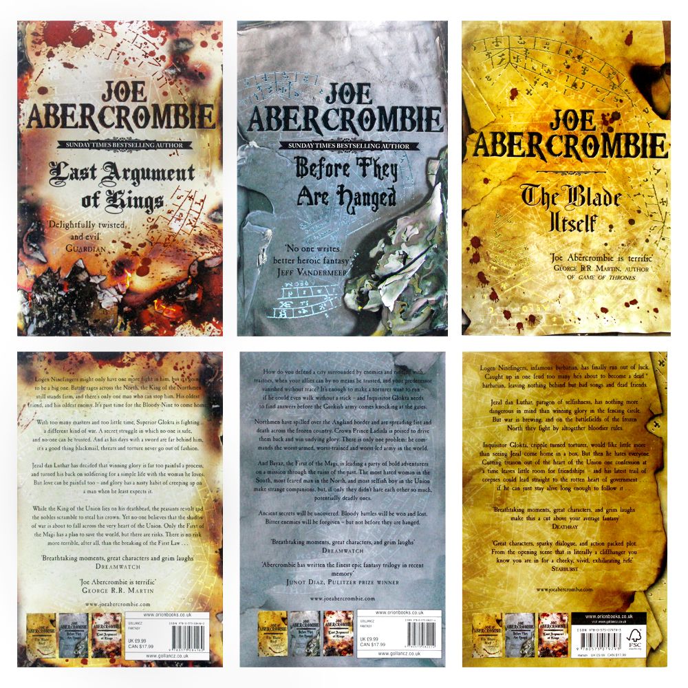 Explore The First Law Trilogy by Joe Abercrombie, a 3 Book Fantasy Set ...