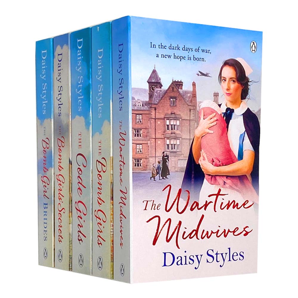 Daisy Styles 5 Books Set Collection, The Code Girls, Midwives ...