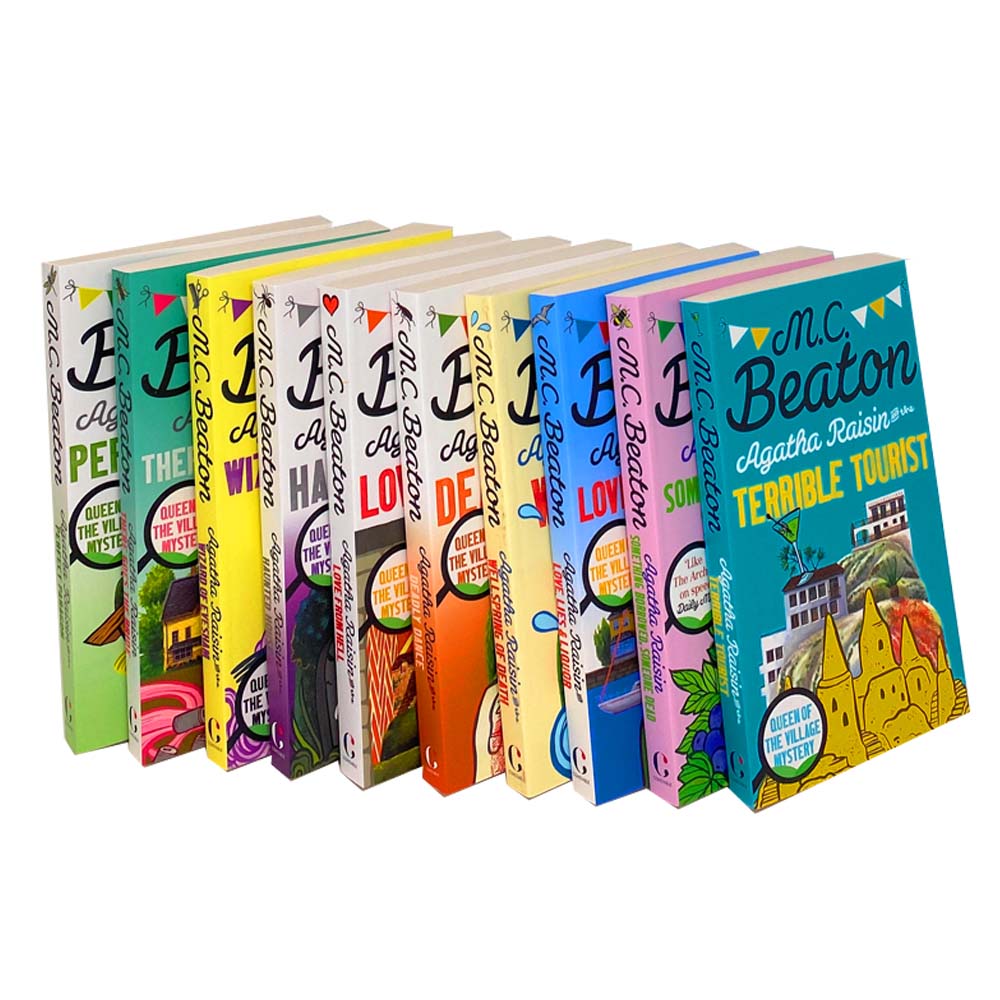 MC Beaton 10 Books Set Collection by Agatha Raisin Series 1 – Lowplex Books