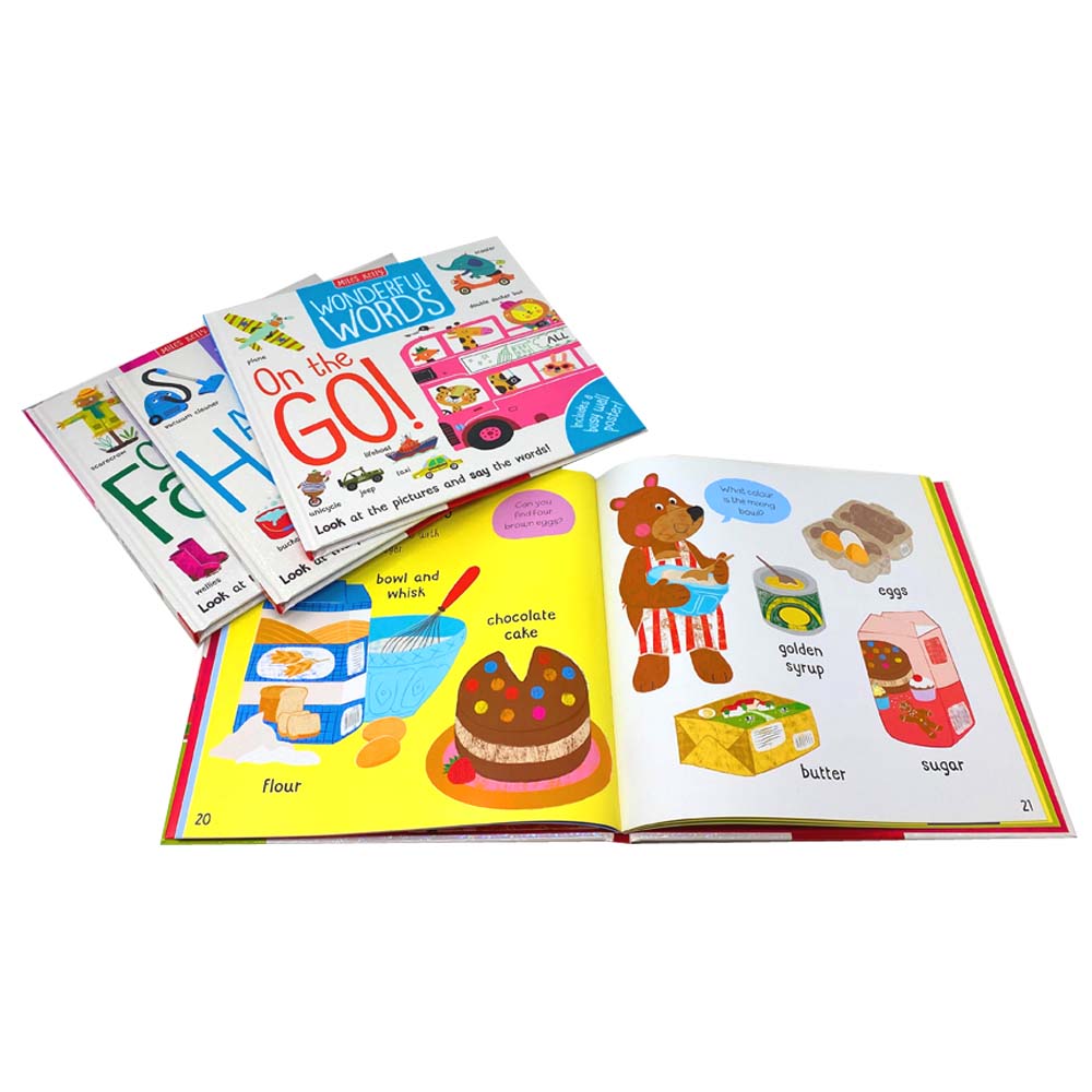 Miles Kelly Wonderful Words 4 Books Set Collection – Lowplex Books