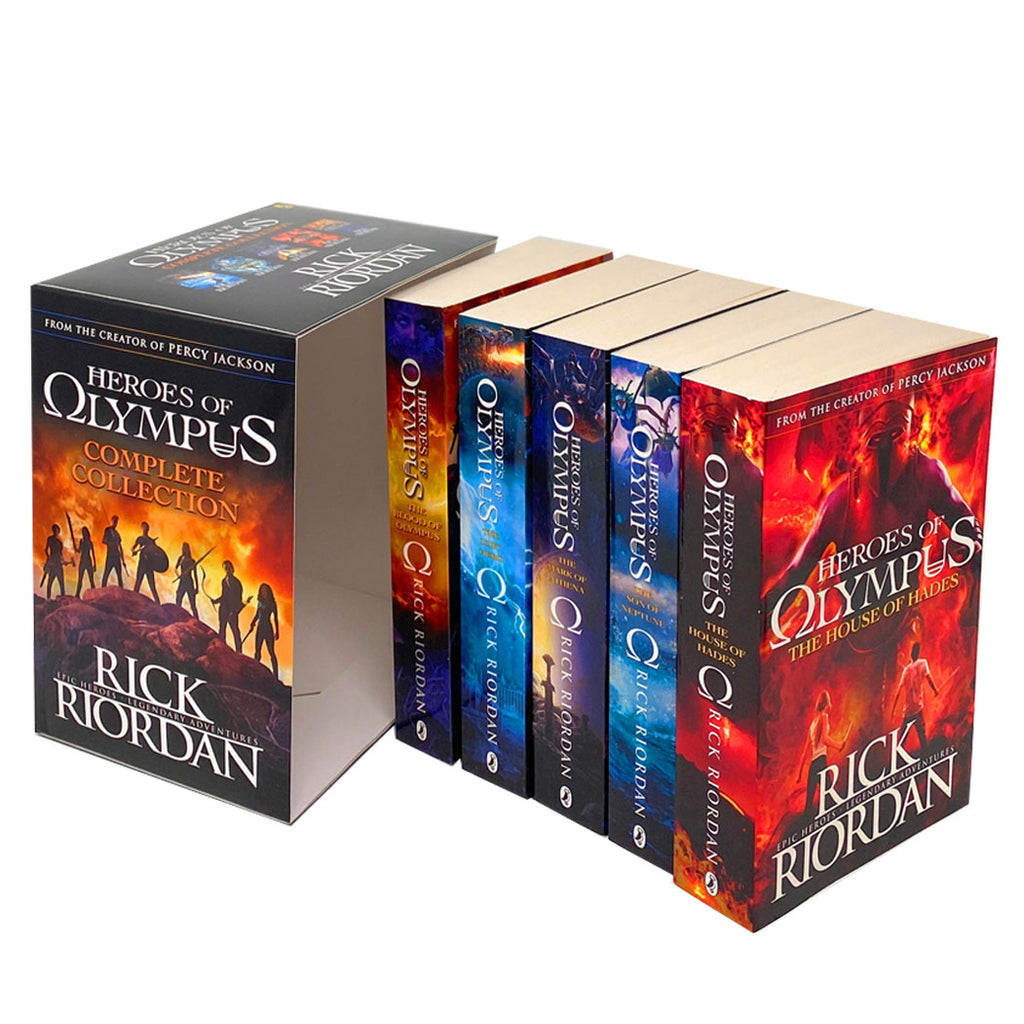 Heroes of Olympus Complete Collection 5 Books Box Set Pack – Lowplex