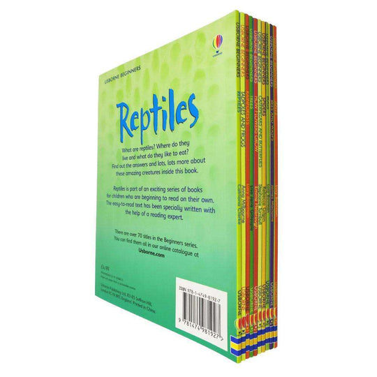 Usborne Beginners Nature 10 Books Set Collection (Ants, Bugs, Spiders ...