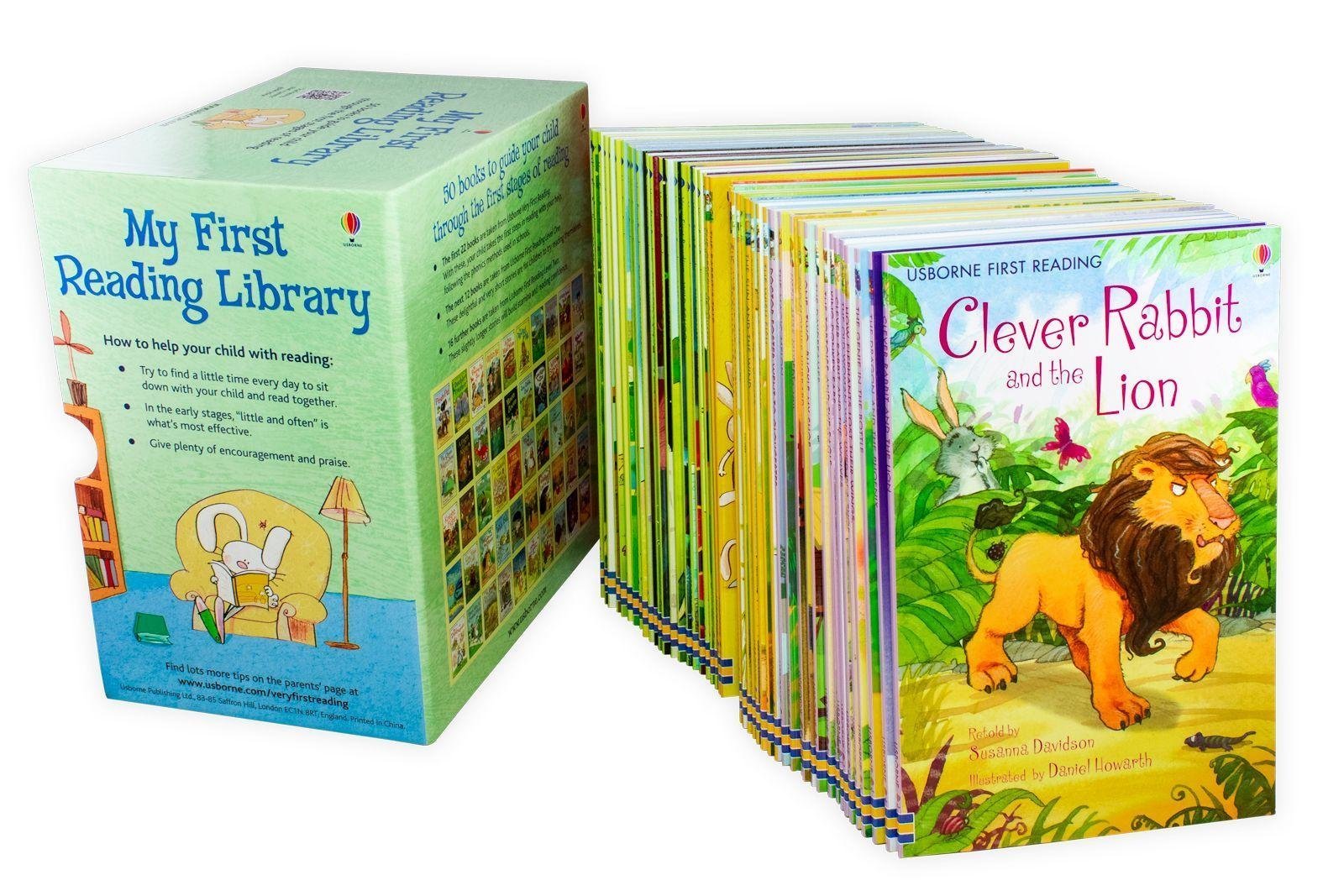 Usborne My First Reading Library 50 Books Set Collection - Read At Hom ...