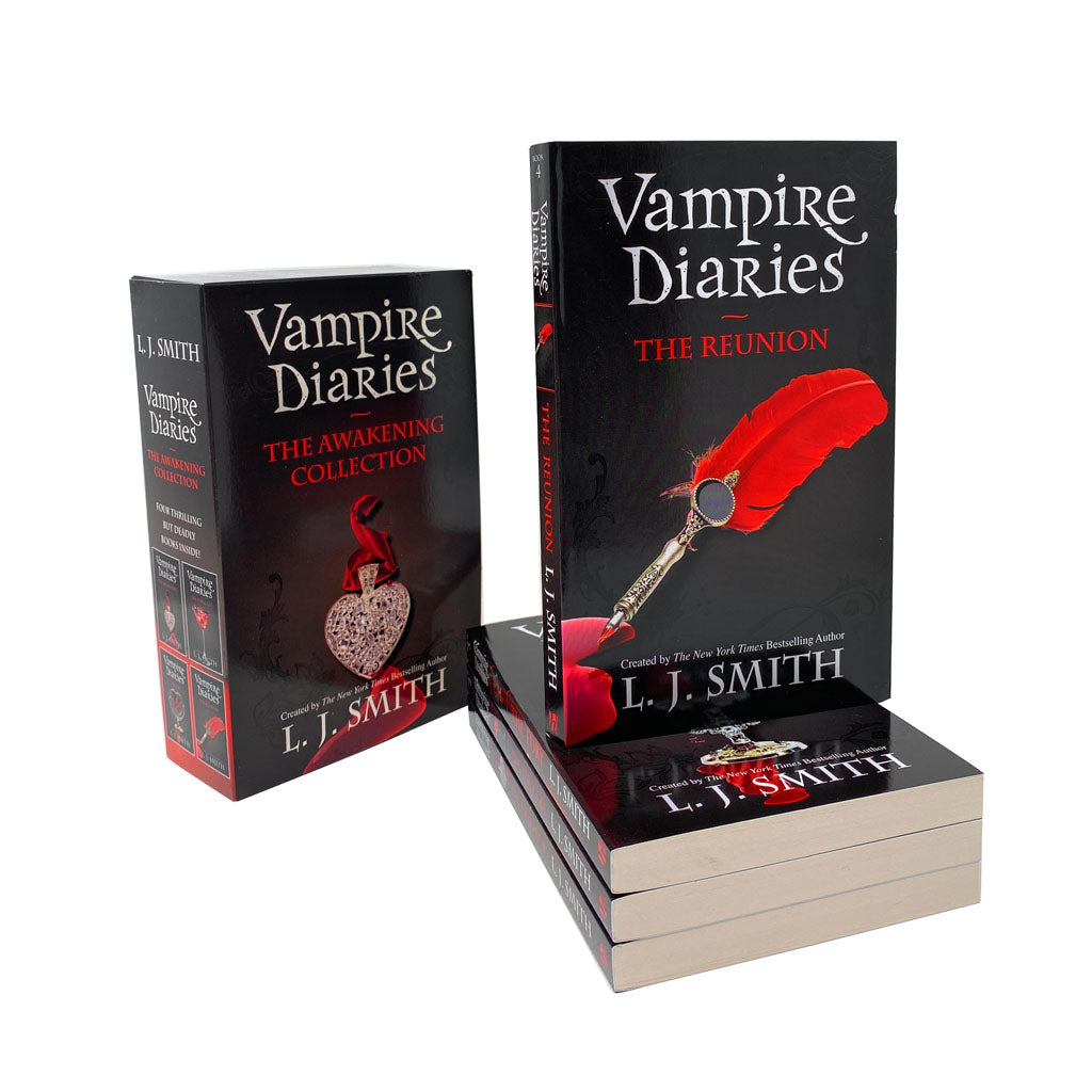 Vampire Diaries 4 Books The Awakening Collection Box Set ( Vol 1 to 4 ...
