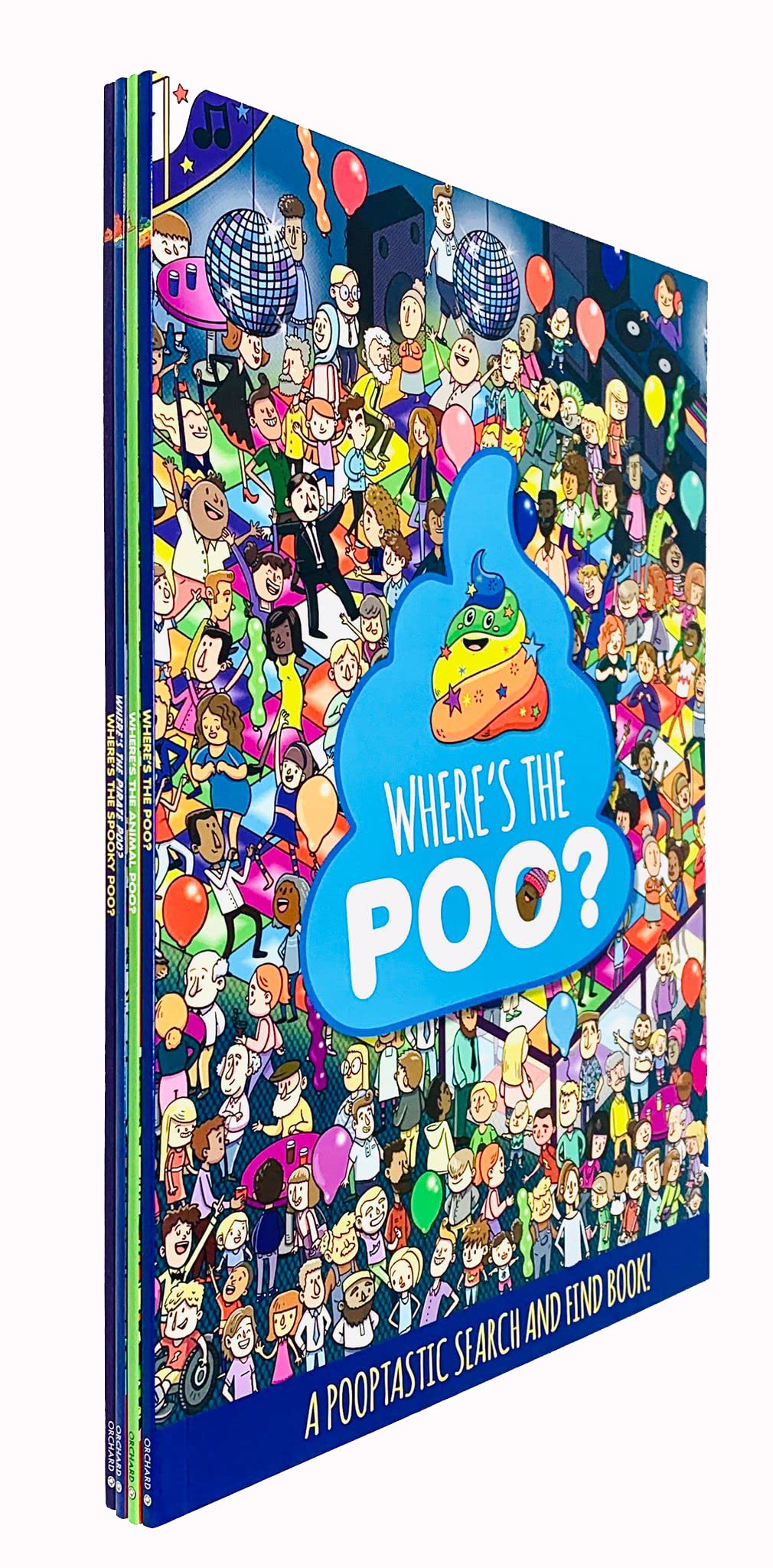 Fun Where's the Poo...? Search and Find Collection of 4 Books – Lowplex ...