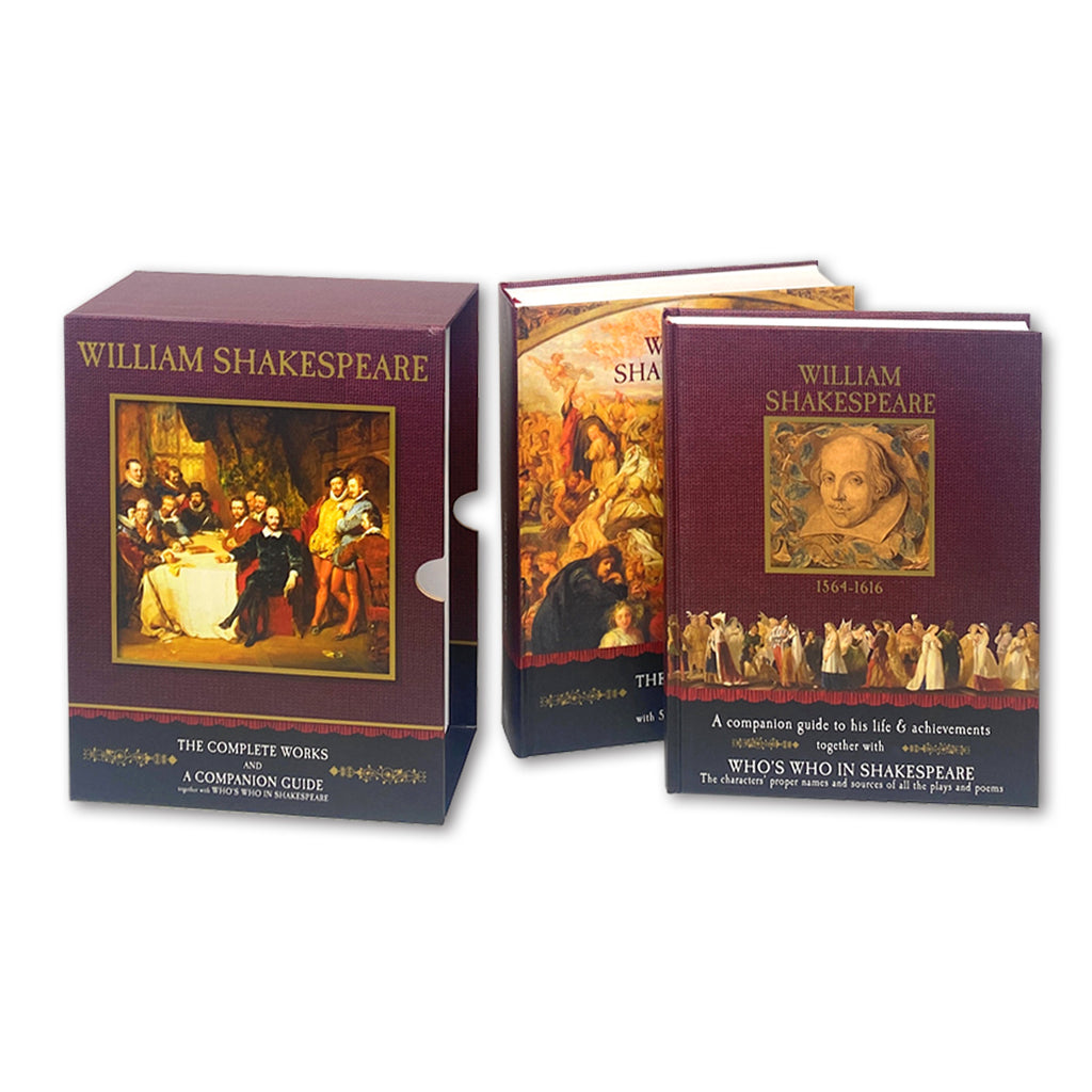 William Shakespeare The Complete Works and A Companion Guide 2 Books B ...