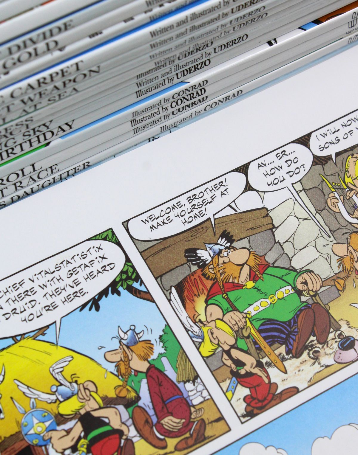 Asterix 39 Book Set Collection By Rene Goscinny & Albert Uderzo ...