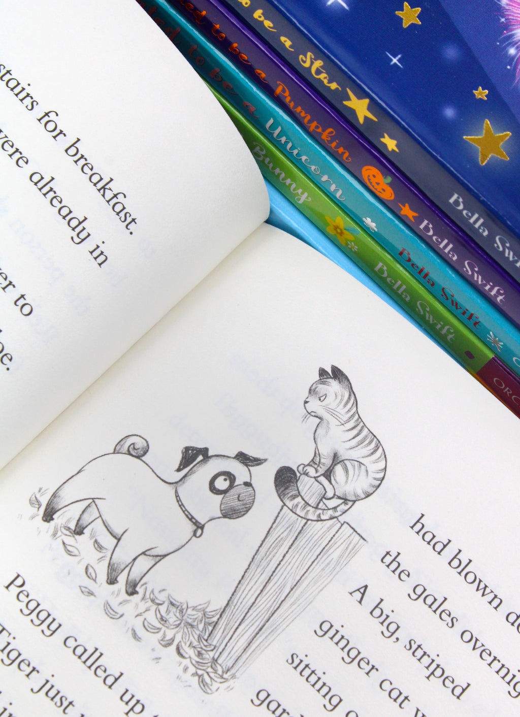 The Pug Who Wanted To Be Collection 6 Book Set by Bella Swift Inc a Pu ...