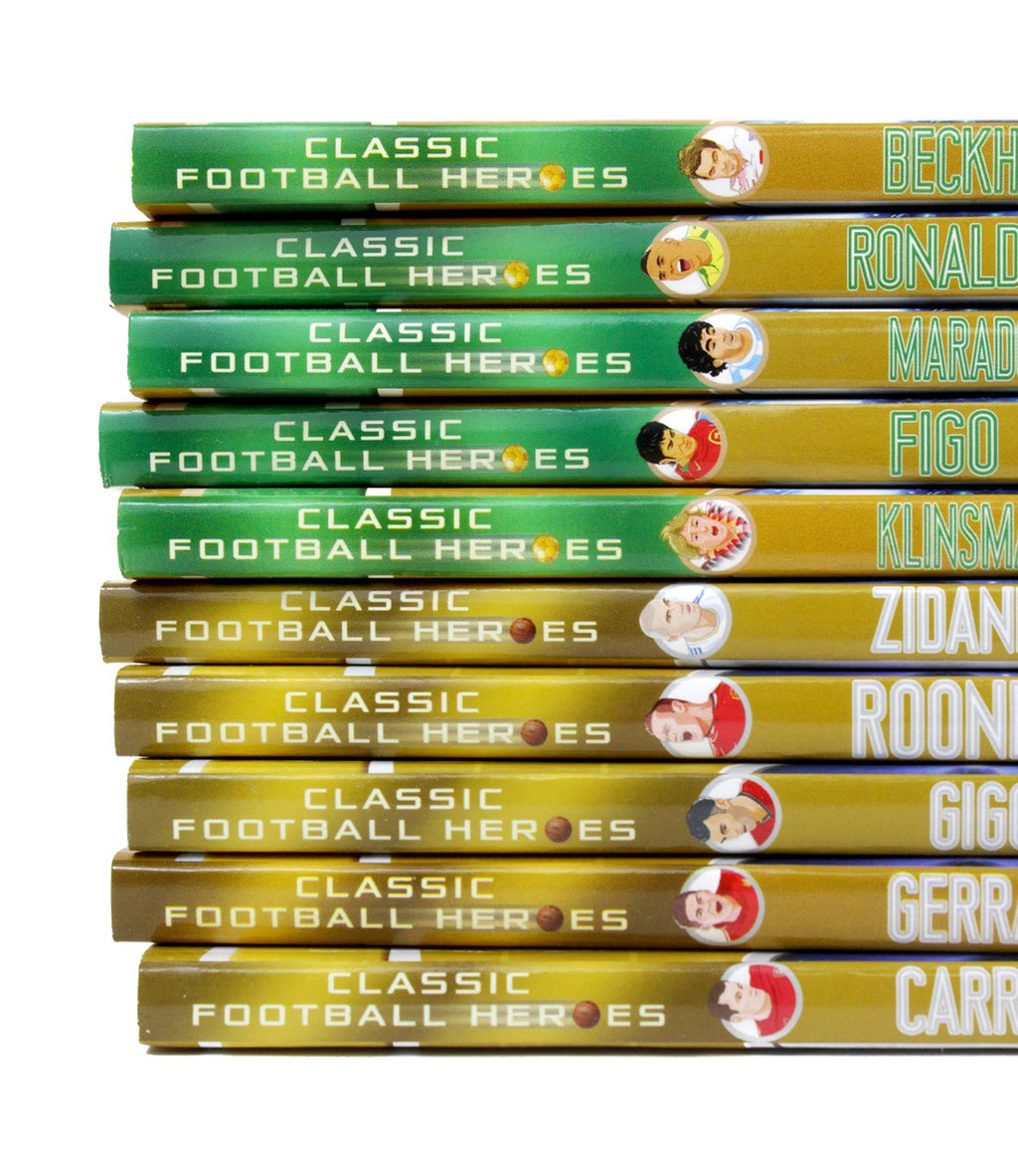 Ultimate Football Heroes: Classic 10 Book Collection Featuring Zidane ...