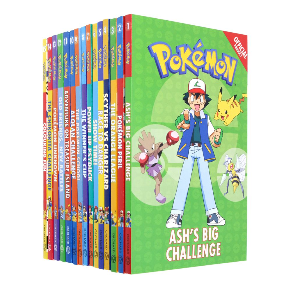 Pokemon Super Collection Series Books 1-15 Box Set By Tracey West – Lowplex